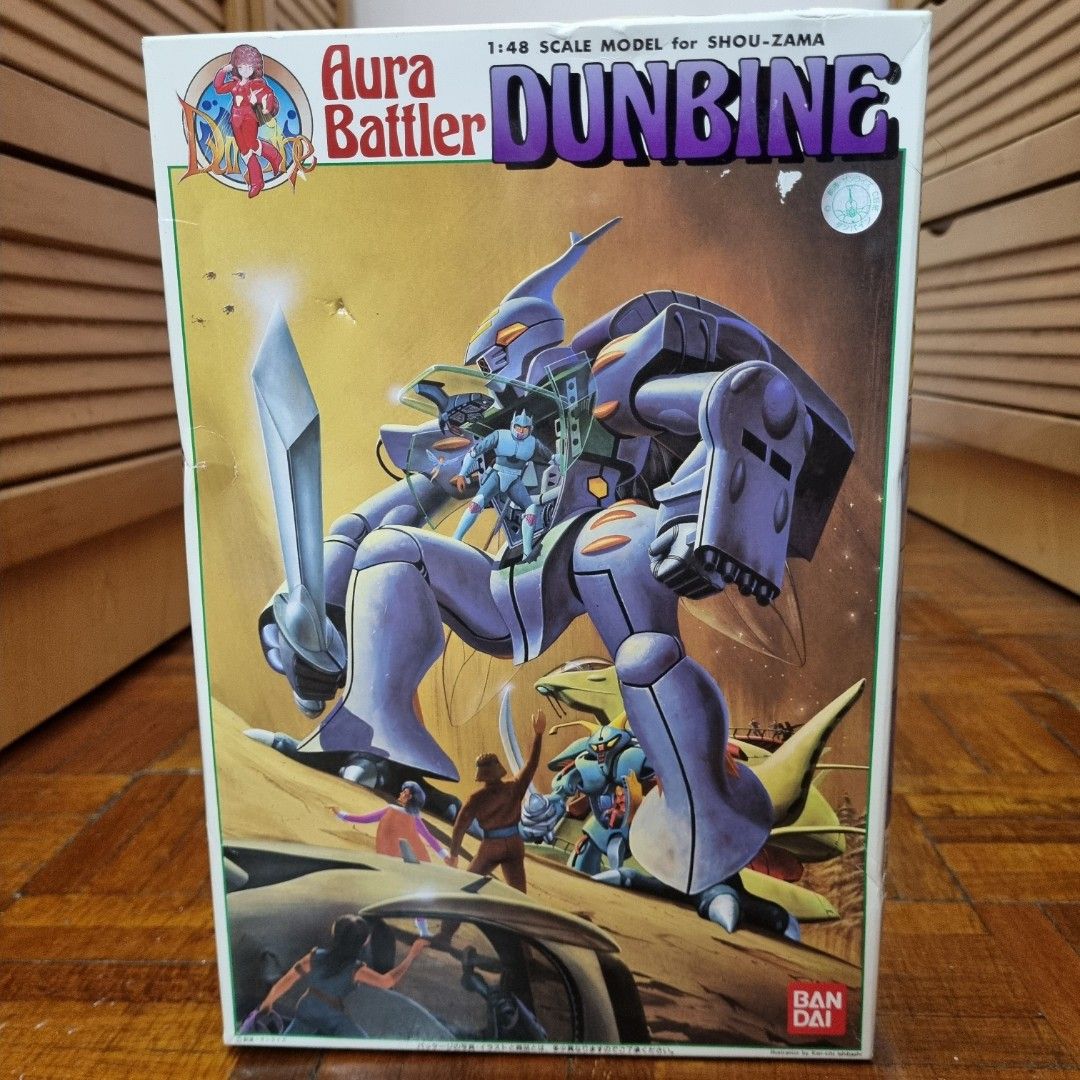 Vintage Aura Battler Dunbine model kit 1:48 Scale, Hobbies & Toys, Toys ...