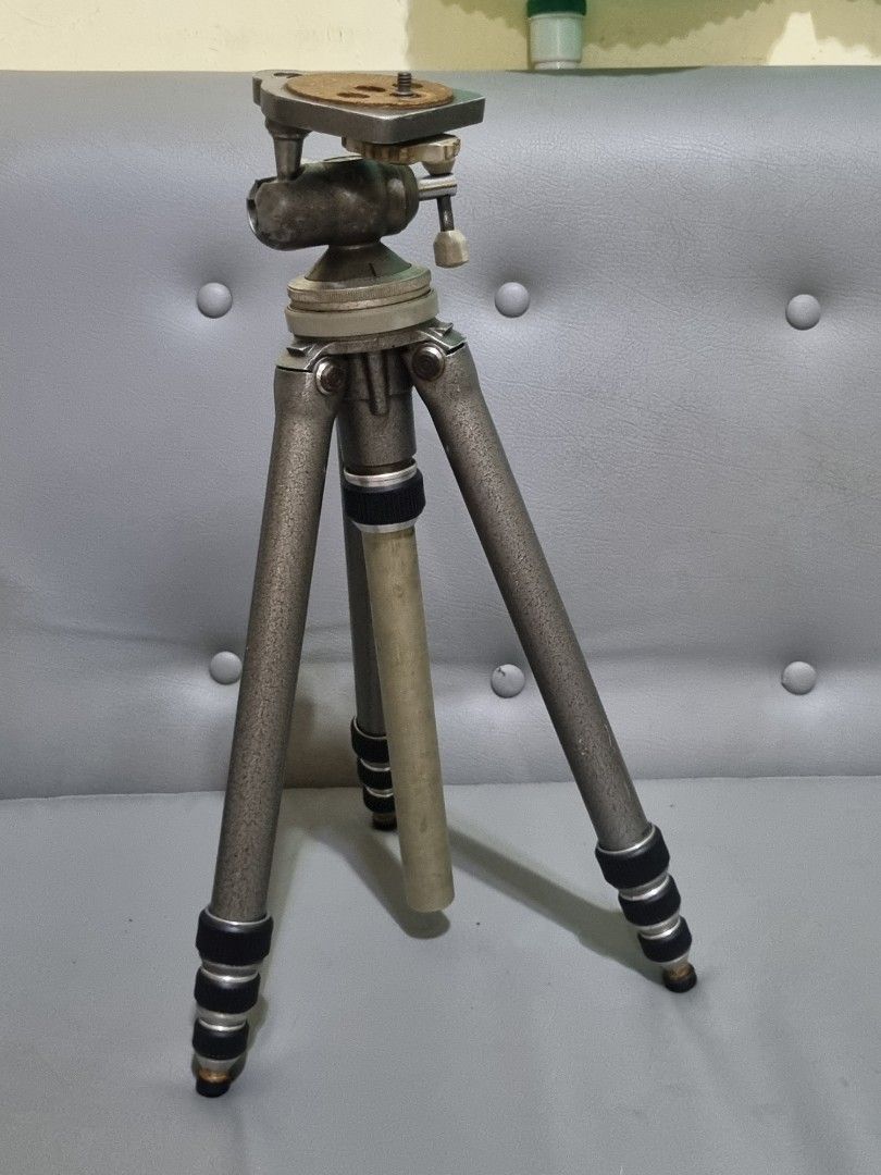 VINTAGE GITZO GILUX TATALUX TRIPOD - MADE IN FRANCE - BREVETE S.G.D.G ...