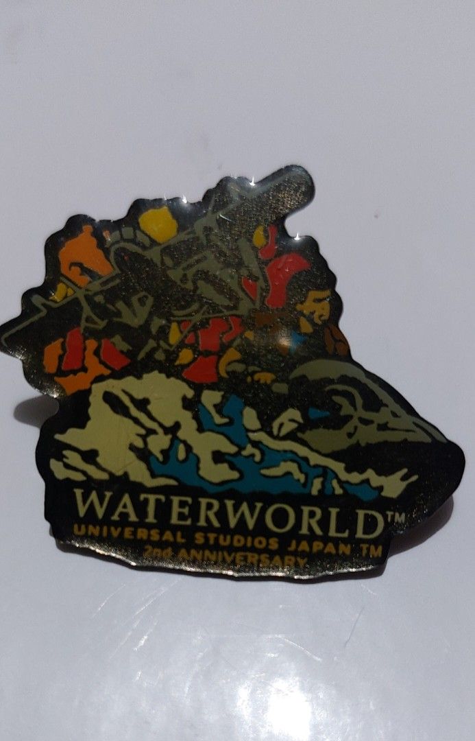 Waterworld Universal Studios Japan 2nd Anniversary Collectible Metal ...