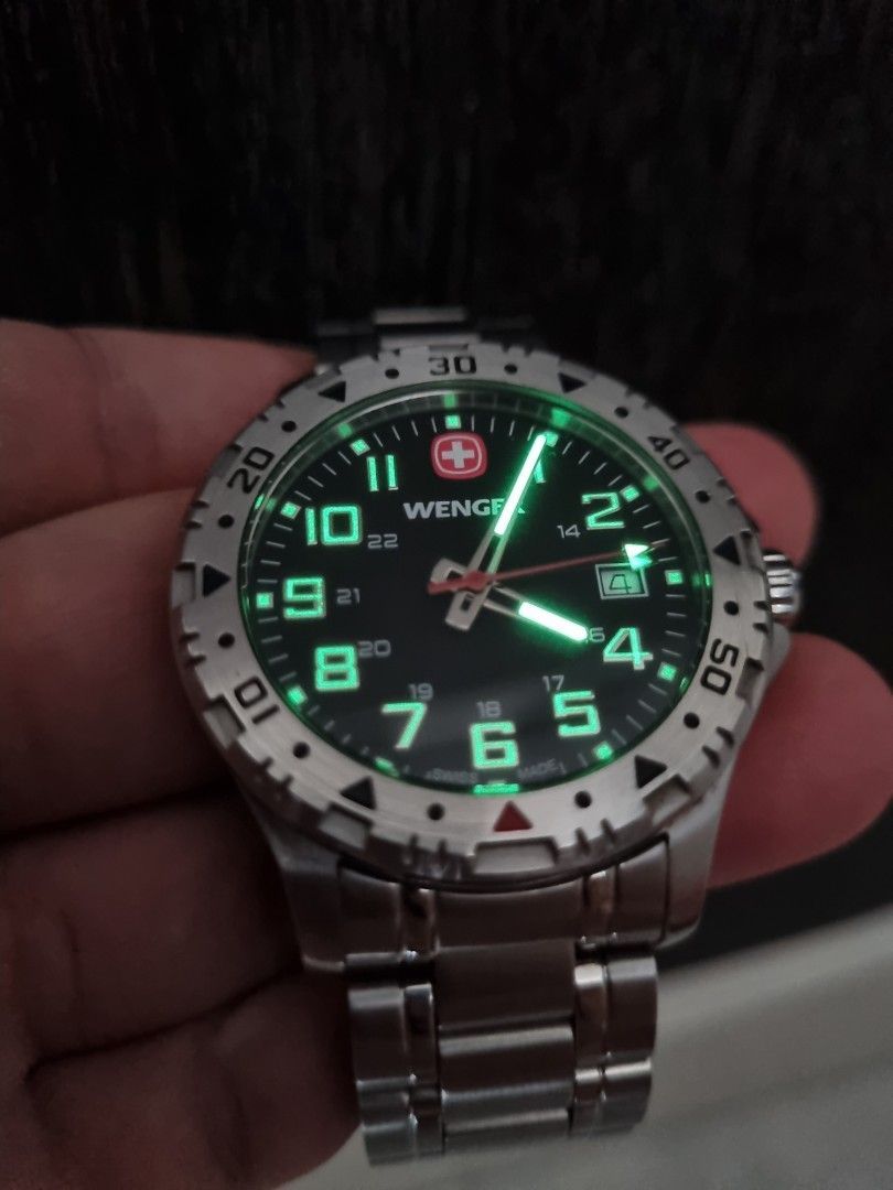 Wenger swiss victorinox airboss heuer valjoux ronda tissot group, Fesyen Pria, Jam Tangan di ...