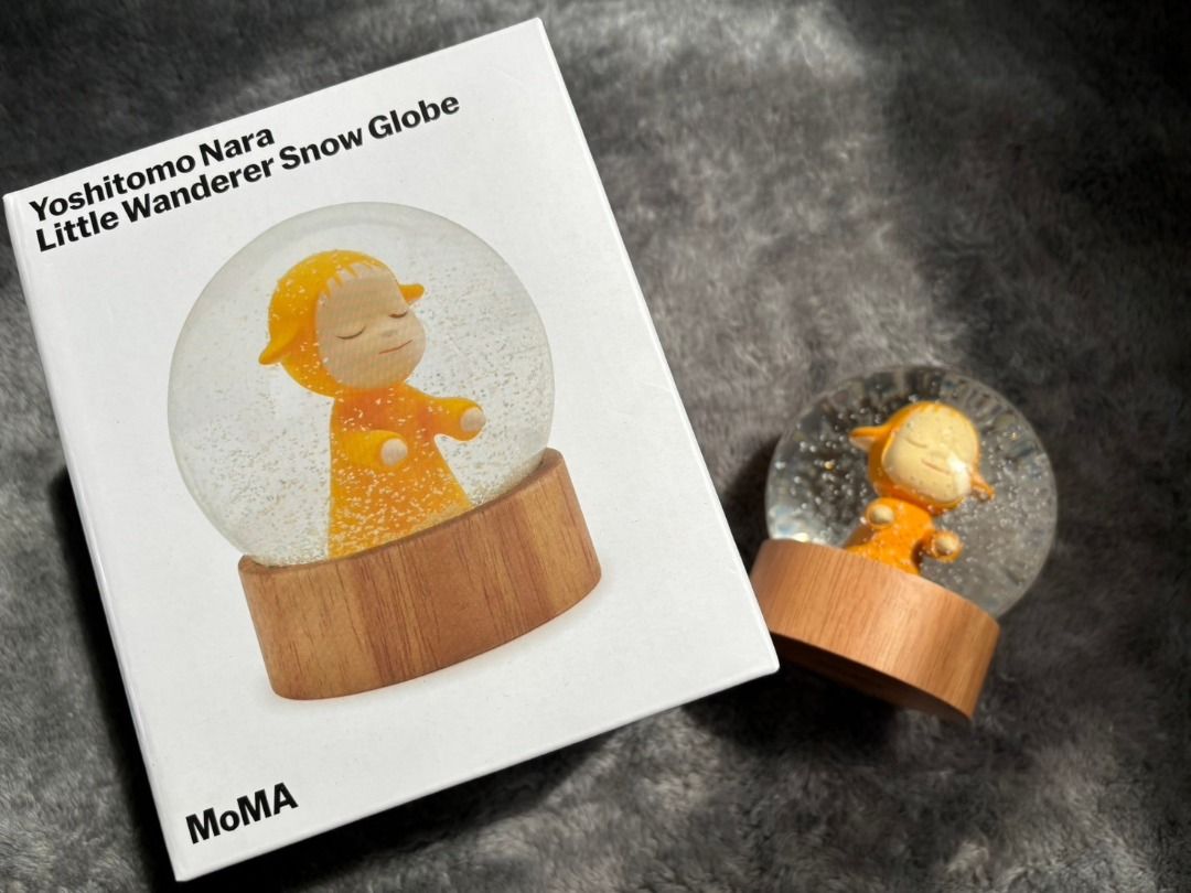 ｜商品保留｜Yoshitomo Nara Little Wanderer Snow Globe 2023 Blue Yellow Red ...