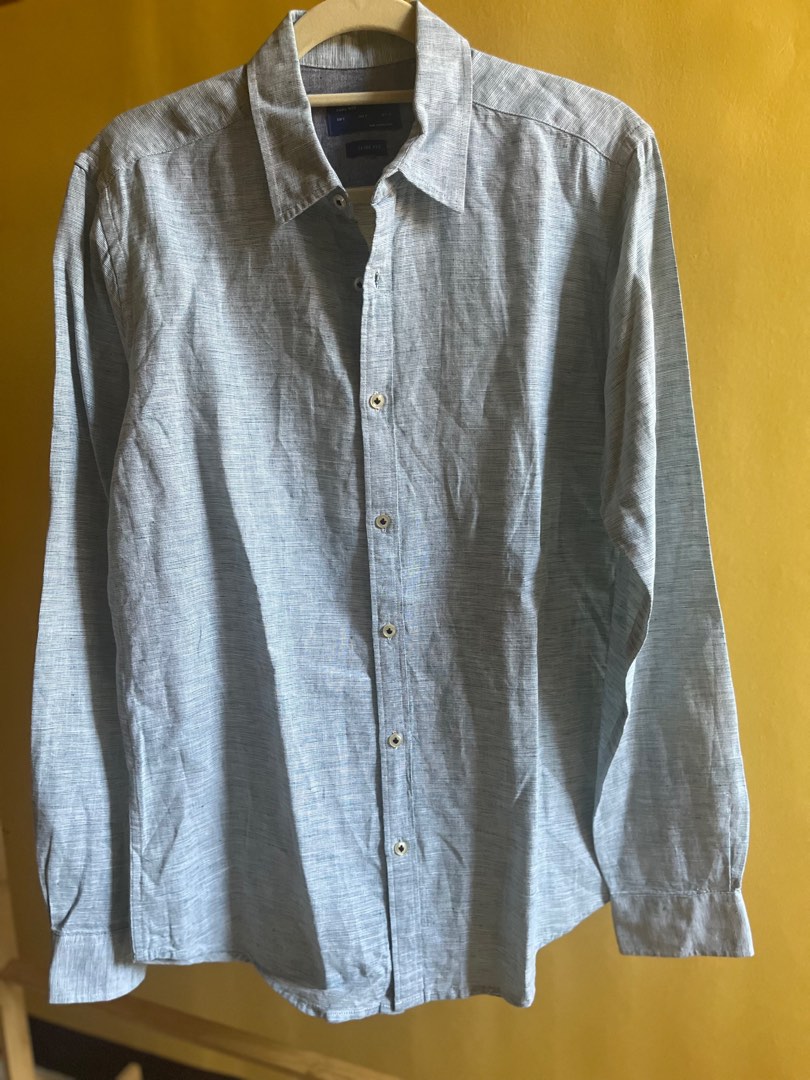 Zara Man, Men's Fashion, Tops & Sets, Formal Shirts on Carousell