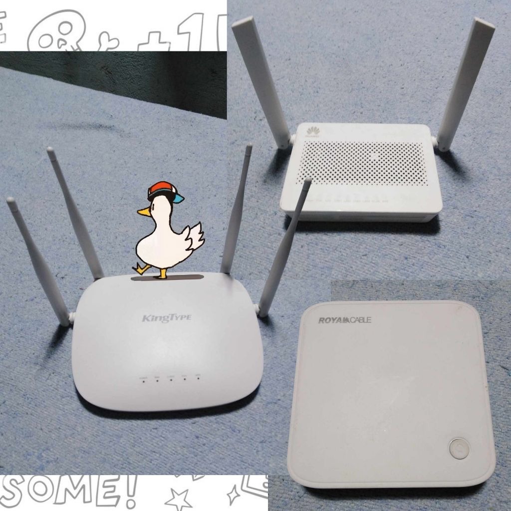 2ND HAND WIFI ROUTER MESH KINGTYPE RW5800 ROYAL CABLE HUAWEI Router ...