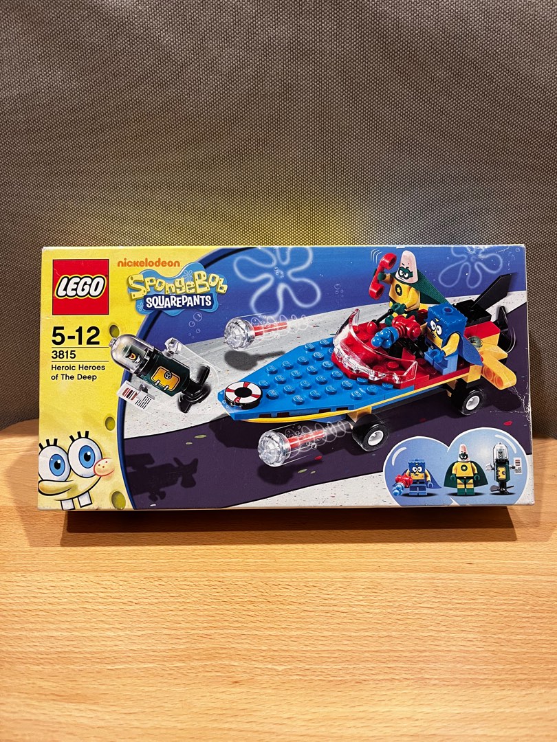 3815 Lego - Heroic Heroes of the Deep (Spongebob Squarepants), Hobbies ...