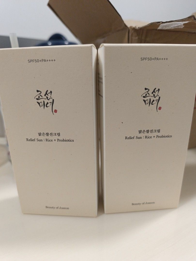 4x BOJ Relief Sun Sunscreen Korean Beauty Of Joseon, Beauty & Personal ...