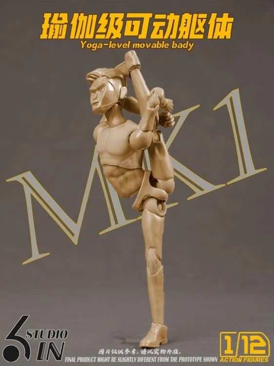 6in Studio 1/12 Scale Male Action Body (MK I), Hobbies & Toys, Toys ...