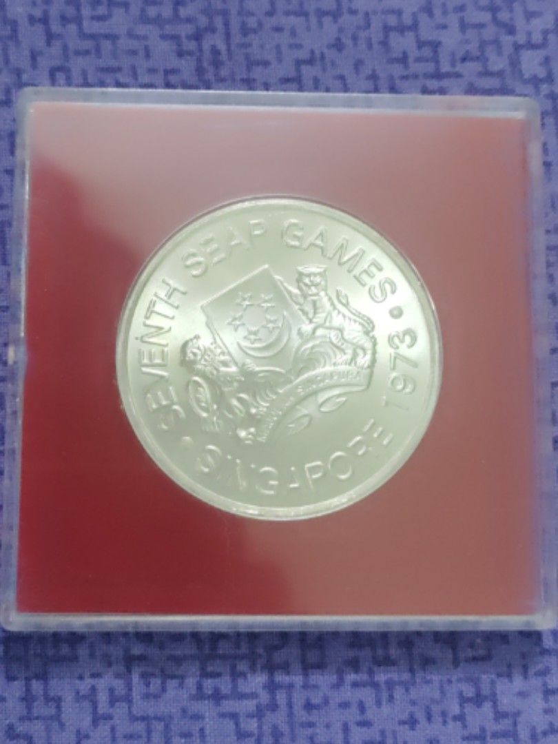 7th Seap Games Coin 1973, Hobbies & Toys, Memorabilia & Collectibles ...