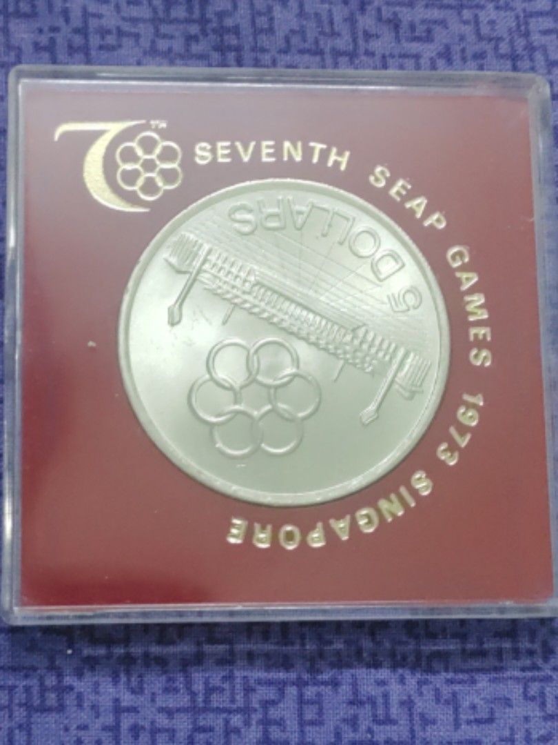 7th Seap Games Coin 1973, Hobbies & Toys, Memorabilia & Collectibles ...