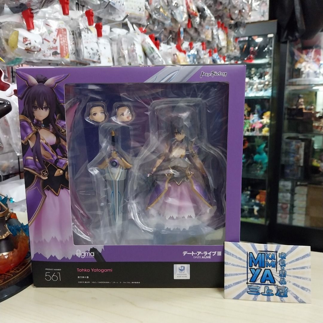 三上屋 行版現貨 Max Factory figma 561 夜刀神十香 : 約會大作戰 Ⅲ / MaxFactory figma no ...