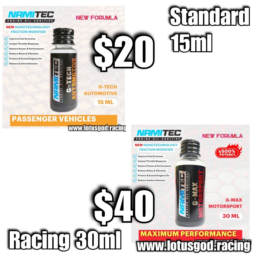 🤩 ! Namitec Super Smooth Graphene Nano Technology Friction Modifier ...