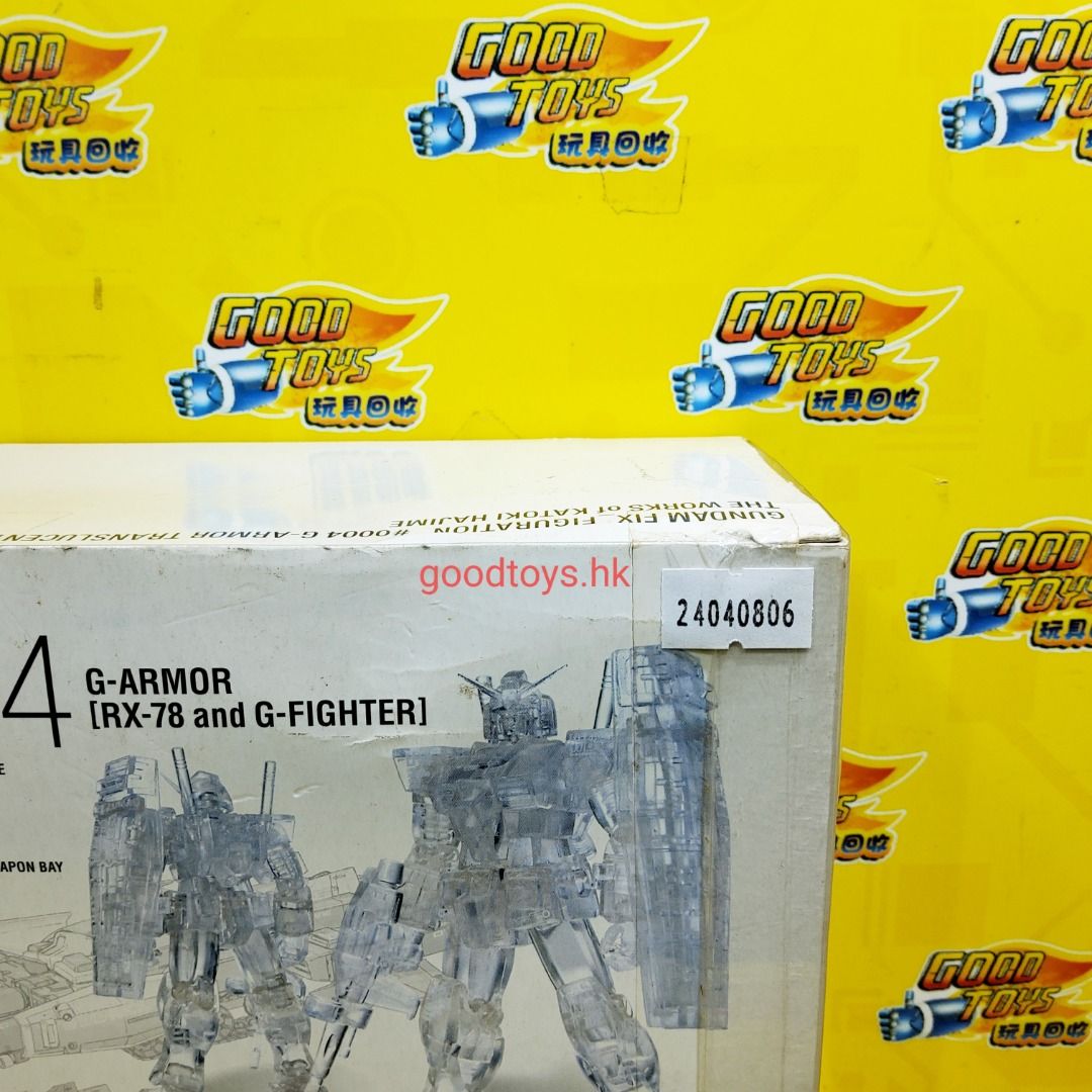 全新未開封 BANDAI GUNDAM FIX 0004 G-ARMOR [RX-78 AND G-FIGHTER] 元祖 高達 G戰機 透明版, 興趣及遊戲, 玩具 & 遊戲類 ...