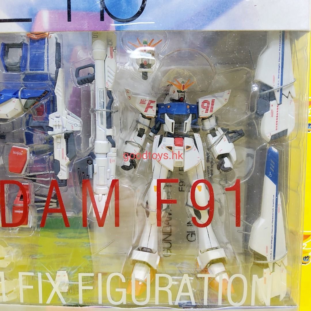 全新未開封 BANDAI GUNDAM FIX 0021B GUNDAM F91 [GUNDAM F90 II] 高達 F91 原色 可換裝 F90II, 興趣及遊戲, 玩具 & 遊戲類 ...