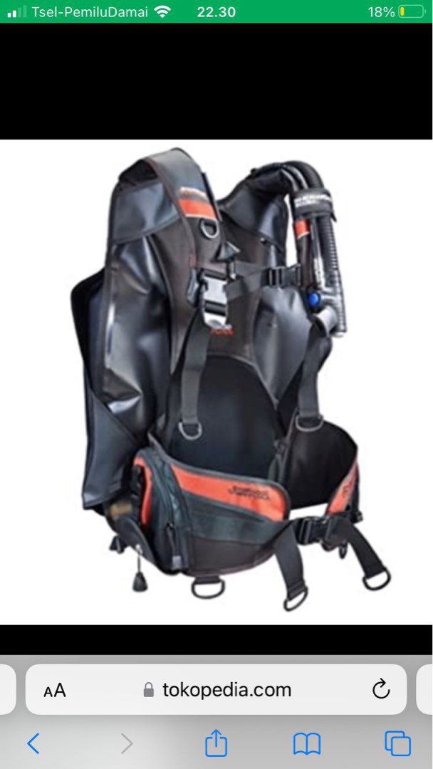 Regulator Alat diving / alat selam Vnt40x - ventura bcd by sherwood ...