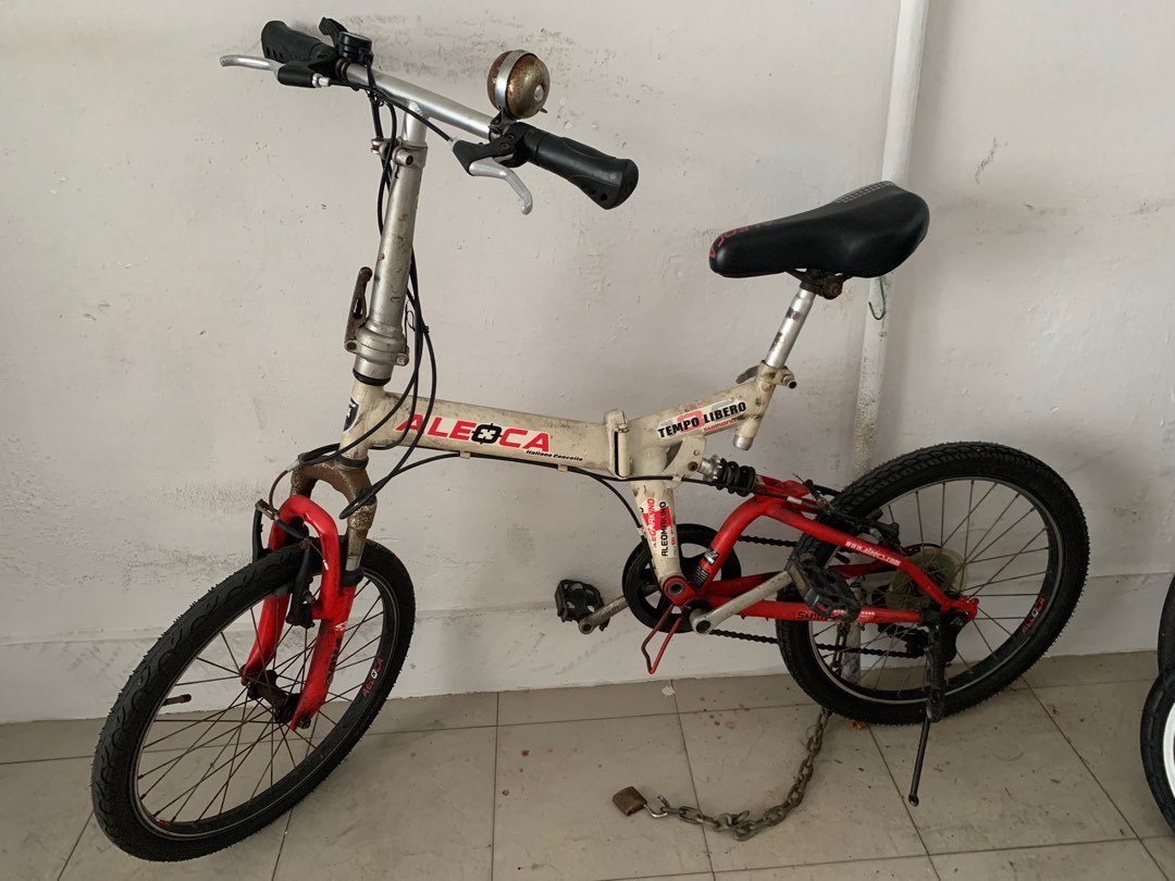 Aleoca 20” foldable bike with 7 speed (new 1.25” tyres), Sports ...