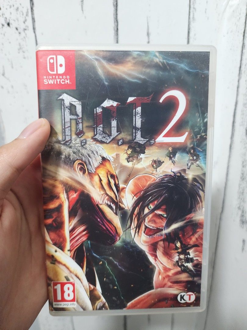 AOT 2 Attack on Titan Switch Game, Video Gaming, Video Games, Nintendo ...