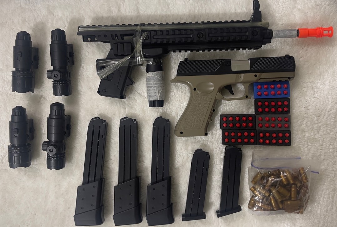 Arctic Fox Shell ejection toy blaster, Hobbies & Toys, Toys & Games on ...