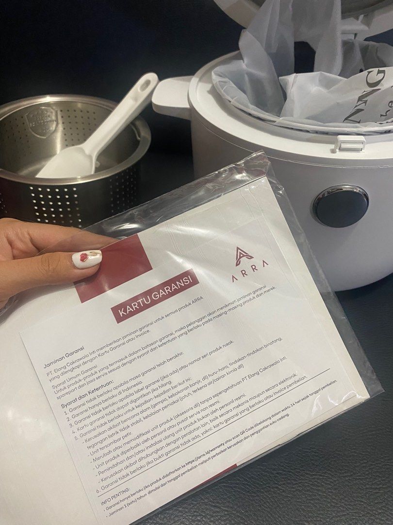 ARRA Rice Cooker Infrared Somatosensory Wake up, Kitchen & Appliances ...