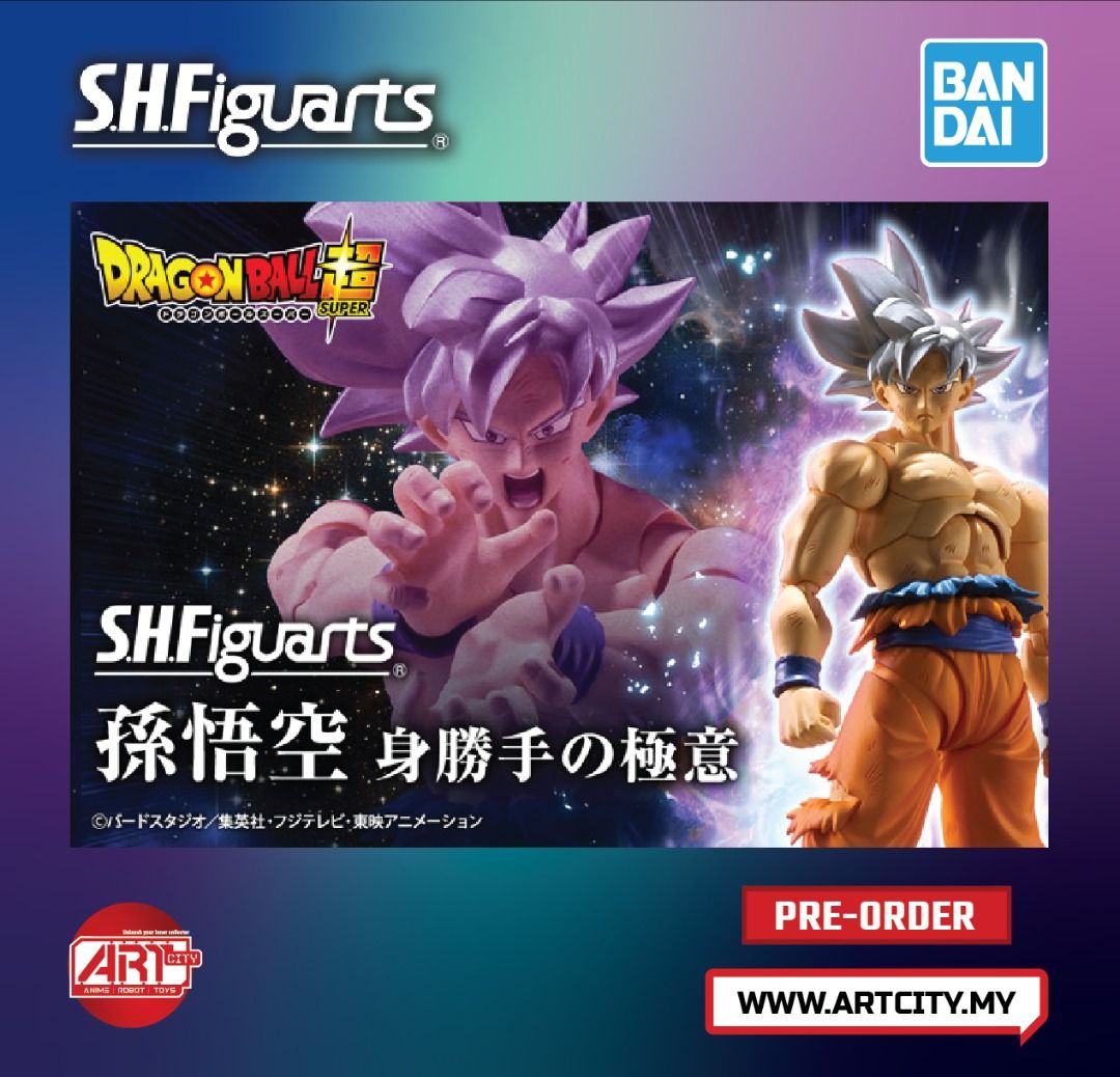 Bandai S H Figuarts Shf Son Goku Ultra Instinct Reissue Ver