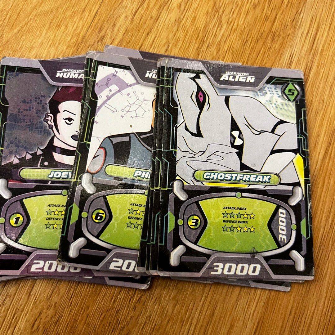 Ben 10 Collectible Cards, Hobbies & Toys, Toys & Games on Carousell
