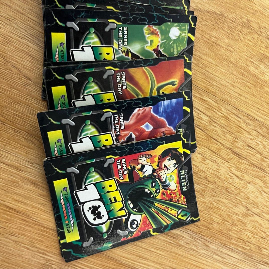 Ben 10 Trading Card Cartoon Network Collectible Cards, Hobbies & Toys ...