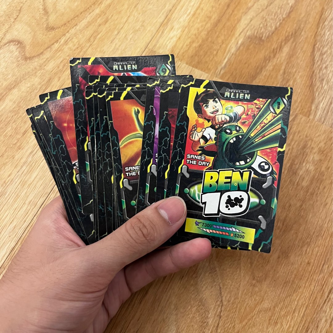 Ben 10 Trading Card Cartoon Network Collectible Cards, Hobbies & Toys, Toys & Games on Carousell