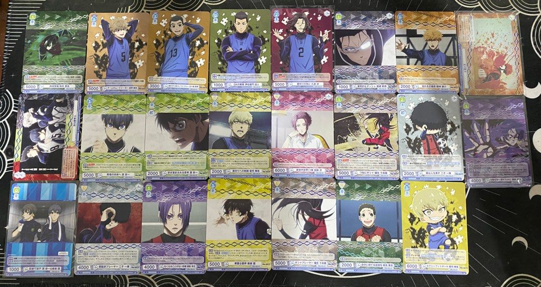 Blue Lock TCG Cards, Hobbies & Toys, Toys & Games on Carousell