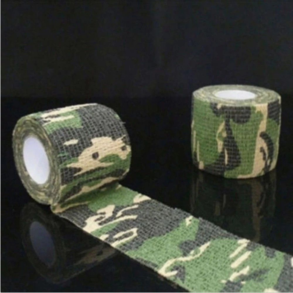 Camo army print bandage tape waterproof camping stealth duct tape army ...