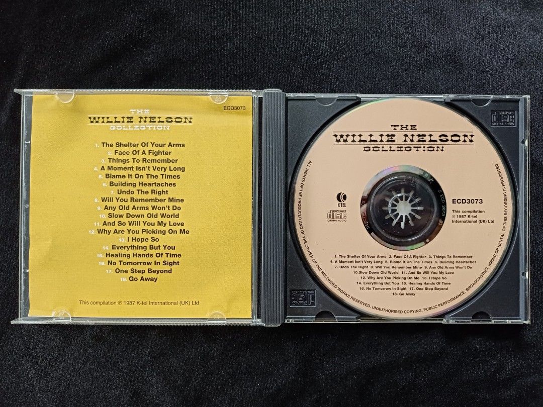CD Willie Nelson : the willie nelson collection, Hobbies & Toys, Music ...
