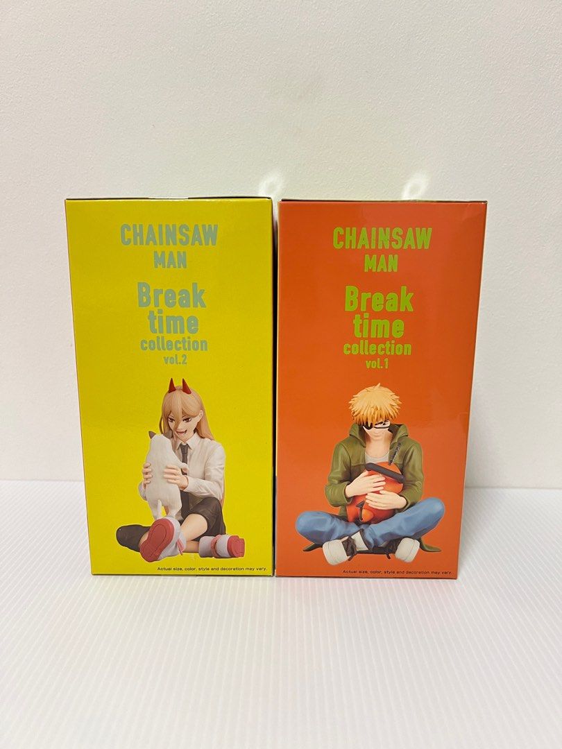 Chainsaw Man Break Time Collection Vol.1 and 2 (1 set), Hobbies & Toys ...