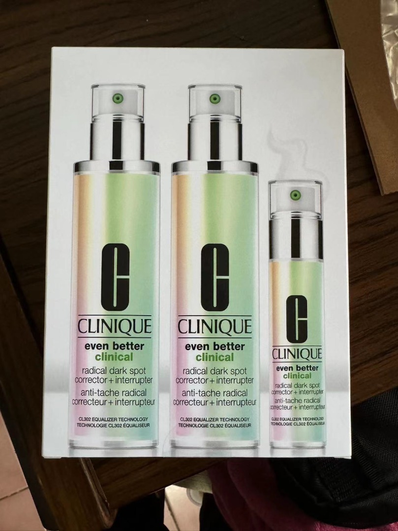 Clinique 倩碧 超激光勻淨白淡斑精粹 機場正品 免稅 30ml 和 100ml 抗老 香水、美妝、保養 臉部彩妝、保養與清潔 護膚、清潔產品在旋轉拍賣