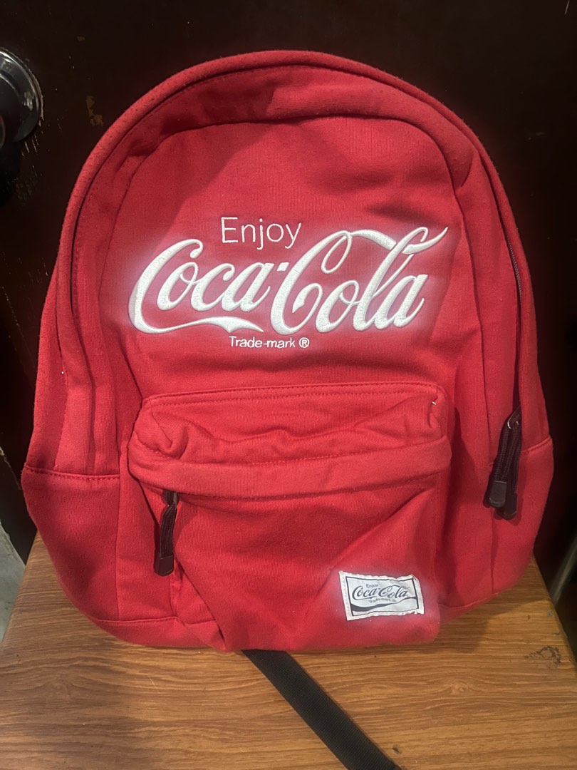 Cocacola backpack, Men's Fashion, Bags, Backpacks on Carousell