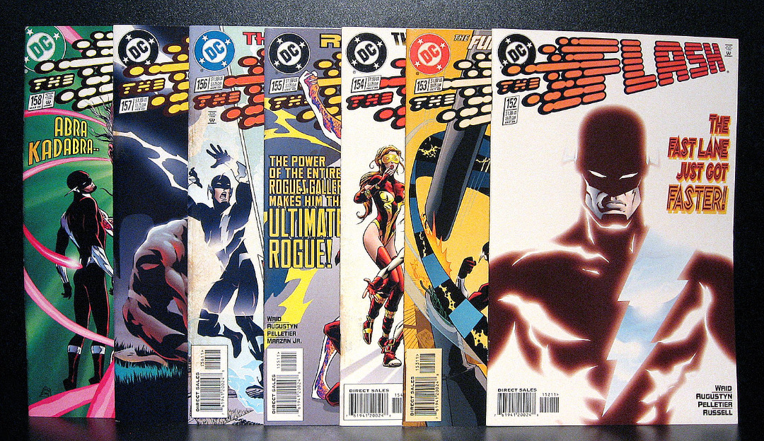 COMICS: DC: The Flash #152-159 (1999), 1st Dark Flash full app, Hobbies ...