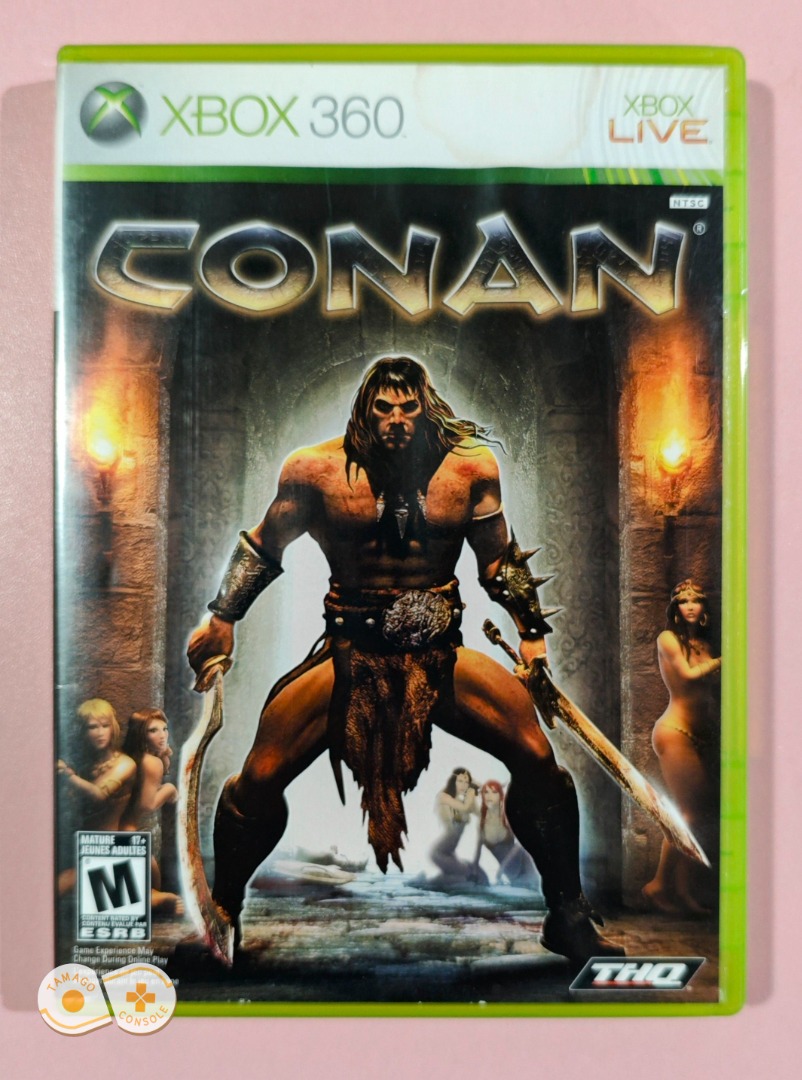 Conan - [XBOX 360 Game] [NTSC - ENGLISH Language], Video Gaming, Video Games, Xbox on Carousell