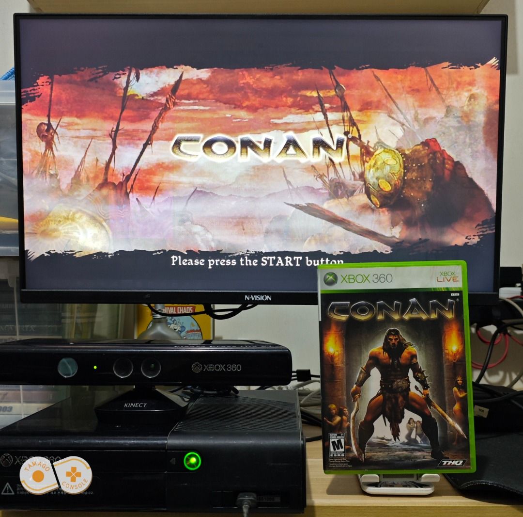 Conan - [XBOX 360 Game] [NTSC - ENGLISH Language], Video Gaming, Video Games, Xbox on Carousell