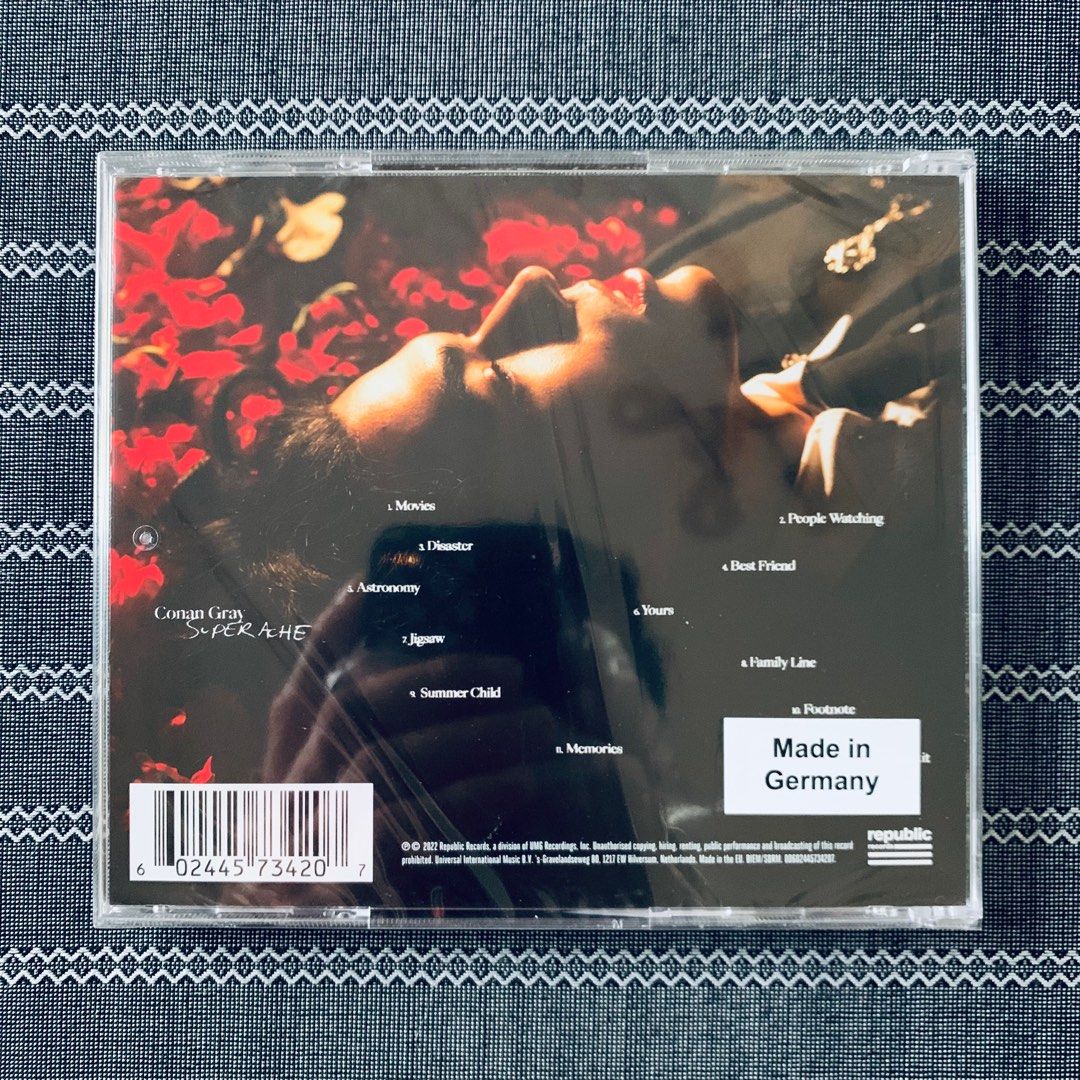 Conan Gray - Superache [Imported Edition] CD, Hobbies & Toys, Music ...
