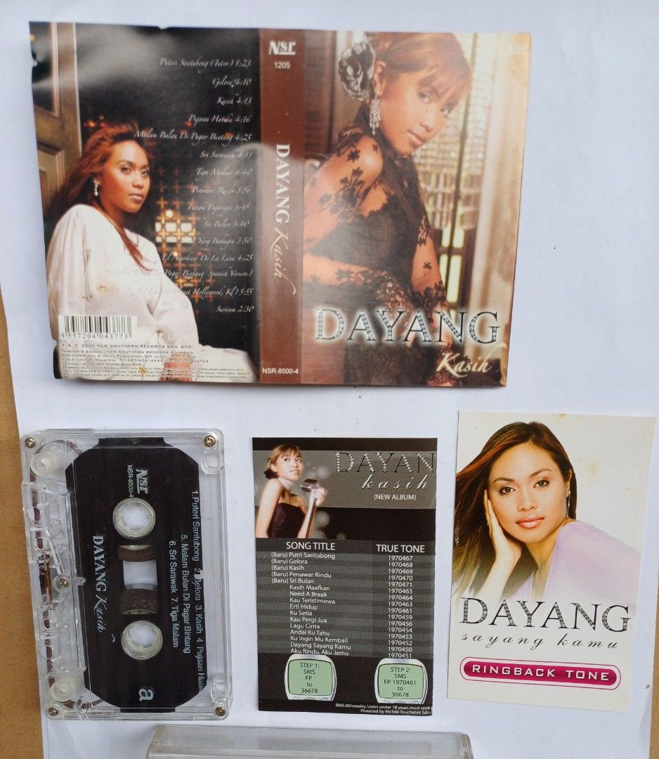 DAYANG - KASIH .Cassette, Hobbies & Toys, Music & Media, CDs & DVDs on ...