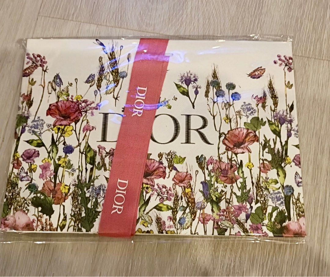 Dior paper bag box with ribbon , Luxury, Accessories on Carousell