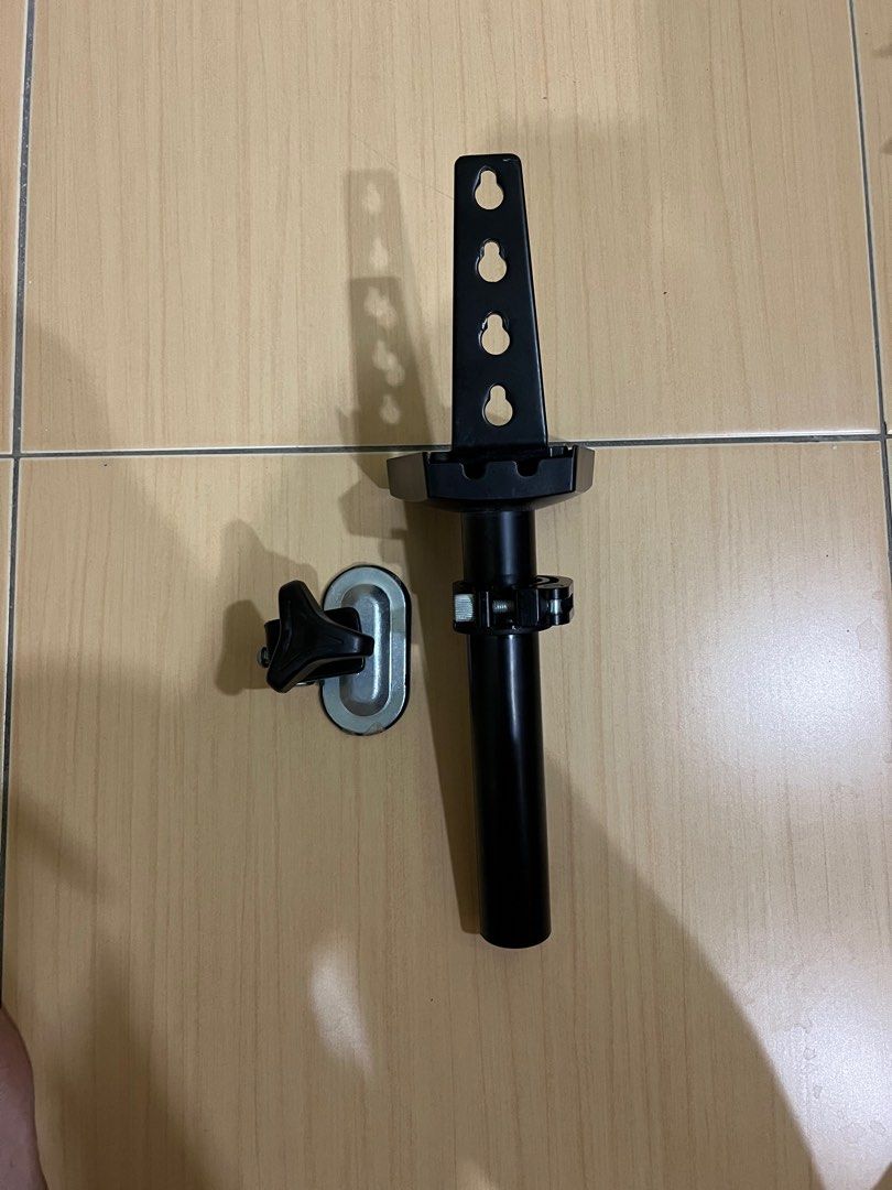 Dual Monitor Mount with desktop placeholder, Computers & Tech, Parts ...