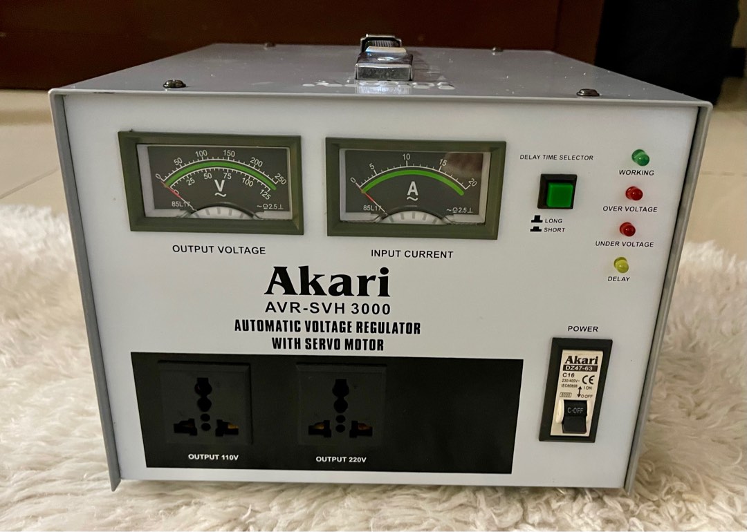 Excellent condition - Akari 3000W AVR (AVR-SVC 3000), TV & Home ...