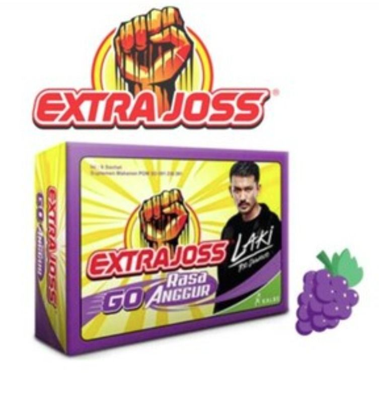 Extra Joss Mangga dan Anggur E-joss Anggur 1Box 6sachet NO SUGAR ADDED ...