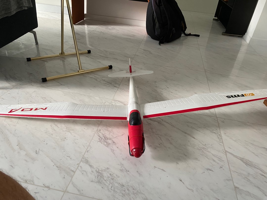 FMS MOA Glider 1500mm, Hobbies & Toys, Toys & Games on Carousell