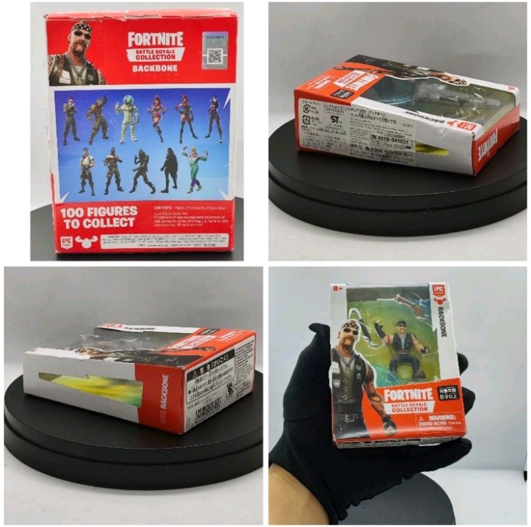 FORTNITE (BACKBONE) BATTLE ROYAL COLLECTION MINI FIGURE, Hobbies & Toys ...
