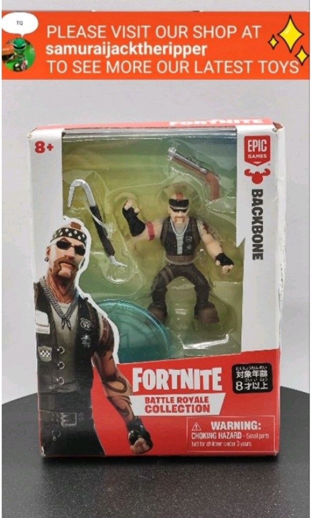 FORTNITE (BACKBONE) BATTLE ROYAL COLLECTION MINI FIGURE, Hobbies & Toys ...