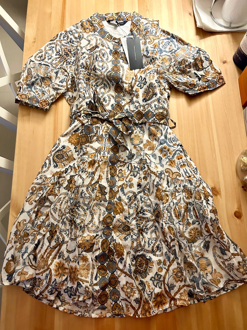 French Connection Printed Dress, Women's Fashion, Dresses & Sets ...