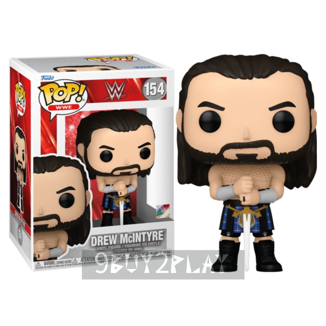 「新貨預訂」Funko pop WWE NWO Hogan The Outsiders Drew McIntyre Eddie ...