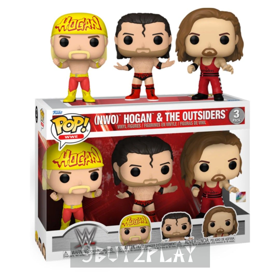 「新貨預訂」Funko pop WWE NWO Hogan The Outsiders Drew McIntyre Eddie ...