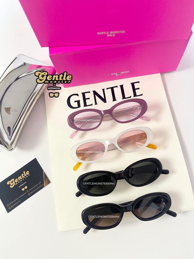 Gentle Monster Bandoneon.S Series with Bold Box Set l, Women's Fashion ...