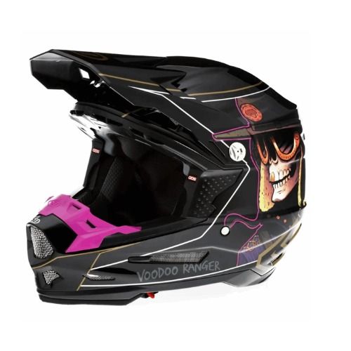 Helmets-6D helmets-ATR-2 Voodoo Ranger Gloss Black, Motorcycles ...