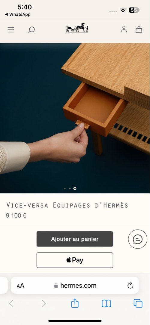 HERMES TABLE, Luxury, Accessories on Carousell