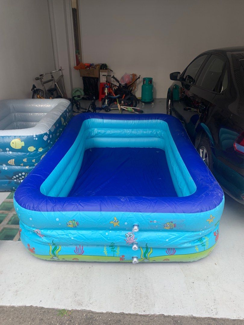 Inflatable pool (one big one small), Babies & Kids, Infant Playtime on ...